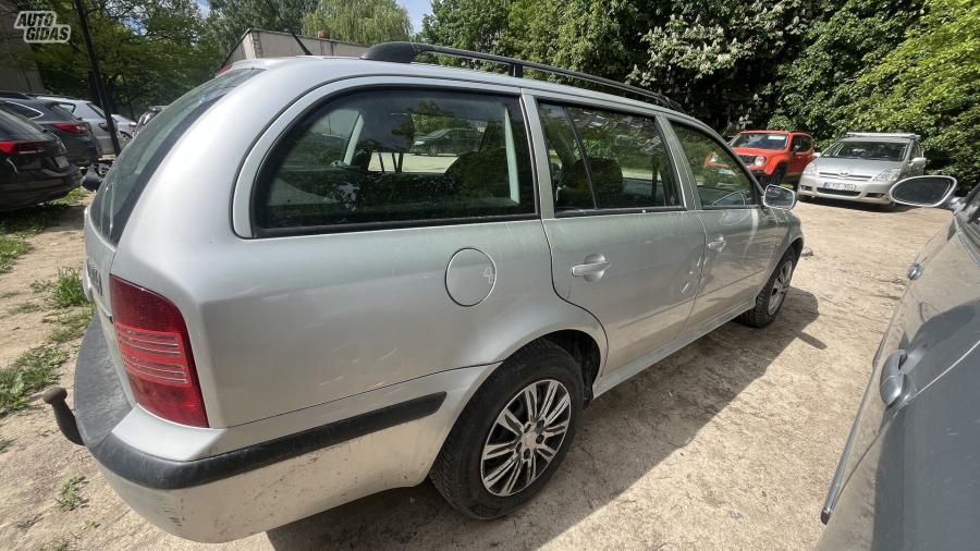 Grey Skoda Octavia 2004 in Vilnius, with an engine capacity of 1.90 L and mileage of 251 thousand km for 1250 €, photo 5 on AUTOMOTO.COM.LV