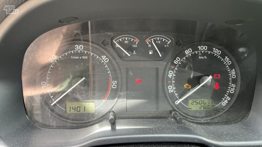 Grey Skoda Octavia 2004 in Vilnius, with an engine capacity of 1.90 L and mileage of 251 thousand km for 1250 €, photo 16 on AUTOMOTO.COM.LV