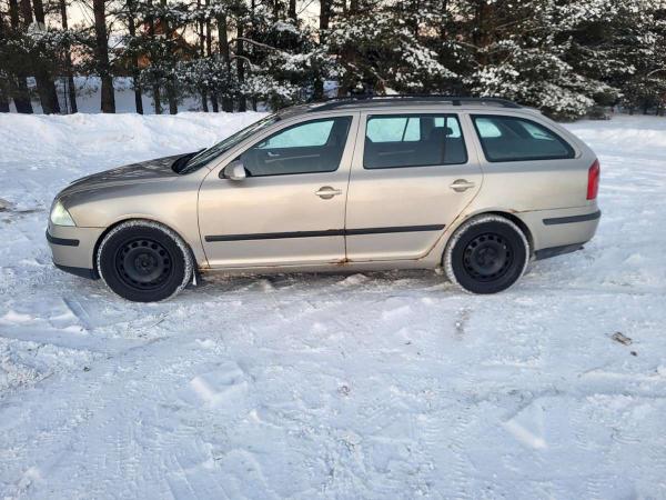 Grey Skoda Octavia 2005 in Birzai, with an engine capacity of 1.96 L and mileage of 420 thousand km for 1250 €, photo 2 on AUTOMOTO.COM.LV