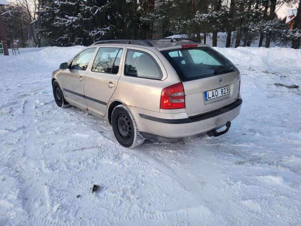 Grey Skoda Octavia 2005 in Birzai, with an engine capacity of 1.96 L and mileage of 420 thousand km for 1250 €, photo 3 on AUTOMOTO.COM.LV