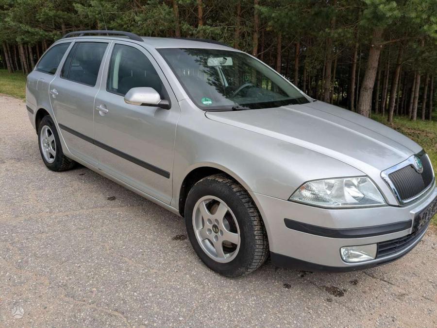 Серый Шкода Октавия 2005 в Рокишкис, объемом двигателя 1.90 л и пробегом 217 тыс. км за 2990 €, фото 3 на AUTOMOTO.COM.LV