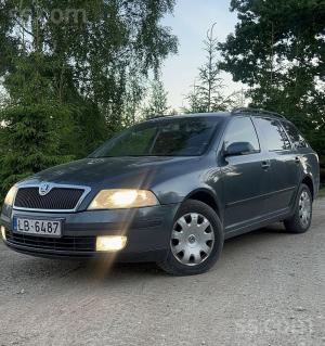 Серый Шкода Октавия 2005 в Гулбене, объемом двигателя 1.90 л и пробегом 403 тыс. км за 1550 €, фото  на AUTOMOTO.COM.LV