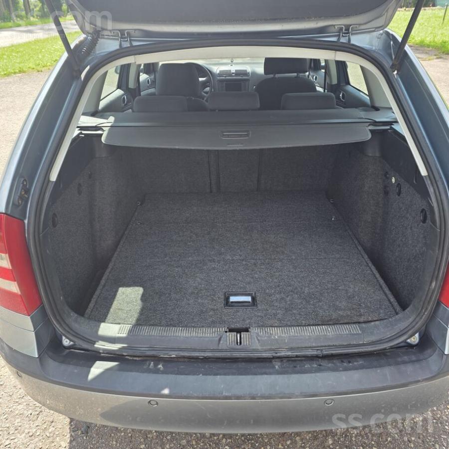 Grey Skoda Octavia 2005 in Valka, with an engine capacity of 2.00 L and mileage of 382 thousand km for 2700 €, photo 14 on AUTOMOTO.COM.LV