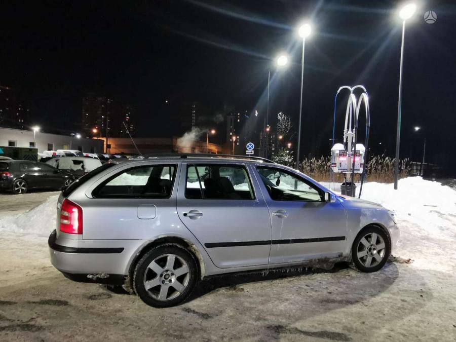 Grey Skoda Octavia 2006 in Vilnius, with an engine capacity of 1.90 L and mileage of 300 thousand km for 1200 €, photo 11 on AUTOMOTO.COM.LV