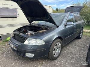 Grey Skoda Octavia 2006 in Vilnius, with an engine capacity of 2.00 L and mileage of 254 thousand km for 599 €, photo 7 on AUTOMOTO.COM.LV