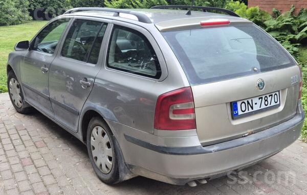 Pelēks Skoda Octavia 2006 Rīga, ar dzinēja tilpumu 1.90 L un nobraukumu 570 tūkst. km par 1050 €, foto 4 vietnē AUTOMOTO.COM.LV