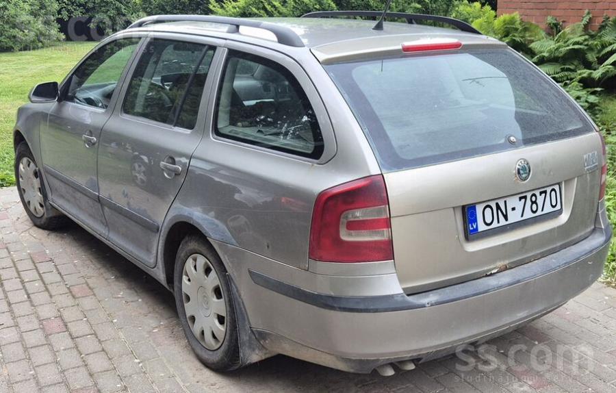 Pelēks Skoda Octavia 2006 Rīga, ar dzinēja tilpumu 1.90 L un nobraukumu 570 tūkst. km par 1050 €, foto 5 vietnē AUTOMOTO.COM.LV
