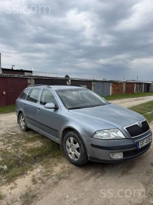 Серый Шкода Октавия 2006 в Бауска, объемом двигателя 1.90 л и пробегом 167 тыс. км за 850 €, фото  на AUTOMOTO.COM.LV