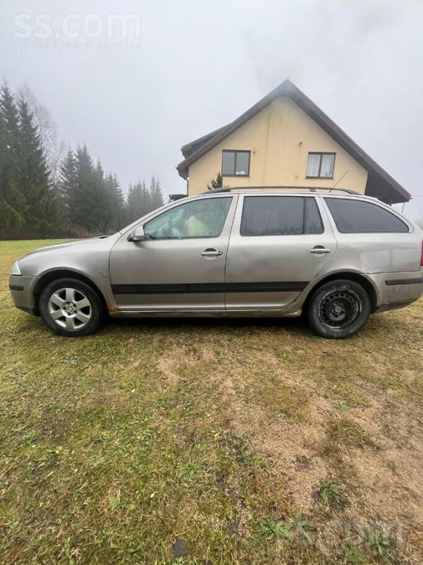 Grey Skoda Octavia 2007 in Riga, with an engine capacity of 1.90 L and mileage of 350 thousand km for 850 €, photo 3 on AUTOMOTO.COM.LV
