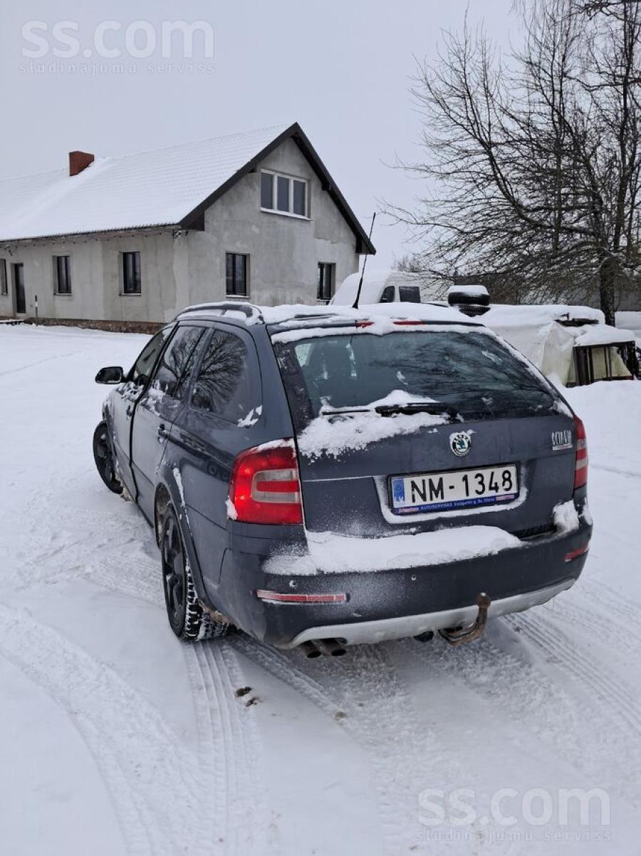 Grey Skoda Octavia 2007 in Riga, with an engine capacity of 1.90 L and mileage of 436 thousand km for 2850 €, photo 4 on AUTOMOTO.COM.LV