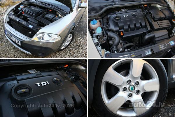 Grey Skoda Octavia 2007 in Viljandi, with an engine capacity of 2.00 L and mileage of 223 thousand km for 5990 €, photo 5 on AUTOMOTO.COM.LV