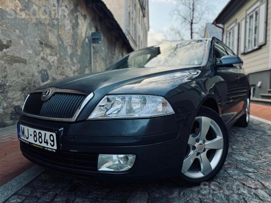 Grey Skoda Octavia 2007 in Cesis, with an engine capacity of 1.90 L and mileage of 0 thousand km for 2490 €, photo 4 on AUTOMOTO.COM.LV
