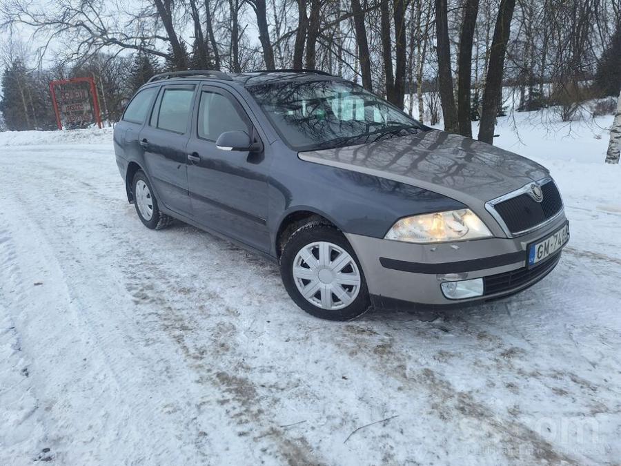 Серый Шкода Октавия 2007 в Тукумс, объемом двигателя 2.00 л и пробегом 453 тыс. км за 850 €, фото 1 на AUTOMOTO.COM.LV