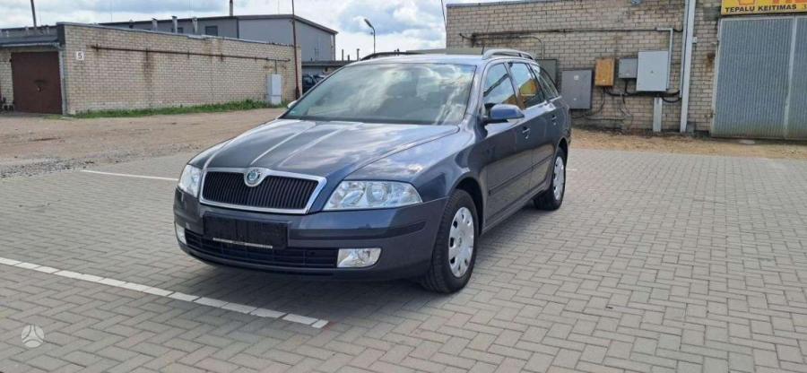 Grey Skoda Octavia 2007 in Marijampole, with an engine capacity of 1.60 L and mileage of 0 thousand km for 2499 €, photo 1 on AUTOMOTO.COM.LV