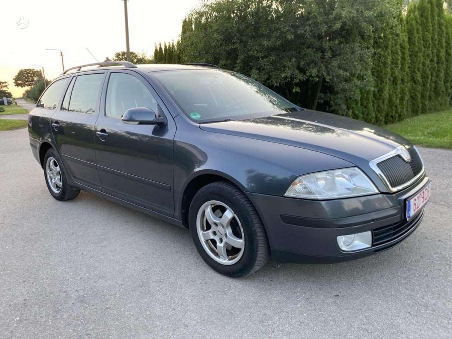 Grey Skoda Octavia 2007 in Birzai, with an engine capacity of 1.90 L and mileage of 297 thousand km for 2350 €, photo 3 on AUTOMOTO.COM.LV