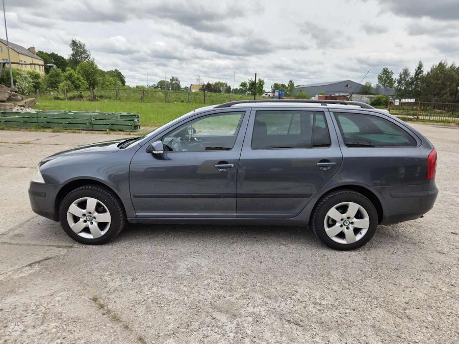 Grey Skoda Octavia 2007 in Klaipeda, with an engine capacity of 1.97 L and mileage of 280 thousand km for 1800 €, photo 1 on AUTOMOTO.COM.LV
