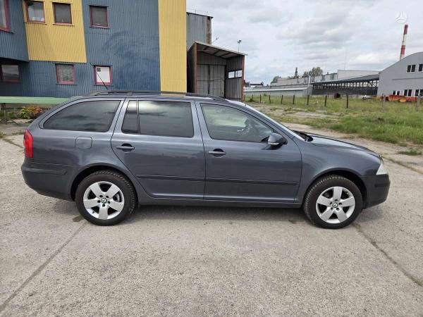 Grey Skoda Octavia 2007 in Klaipeda, with an engine capacity of 1.97 L and mileage of 280 thousand km for 1800 €, photo 2 on AUTOMOTO.COM.LV