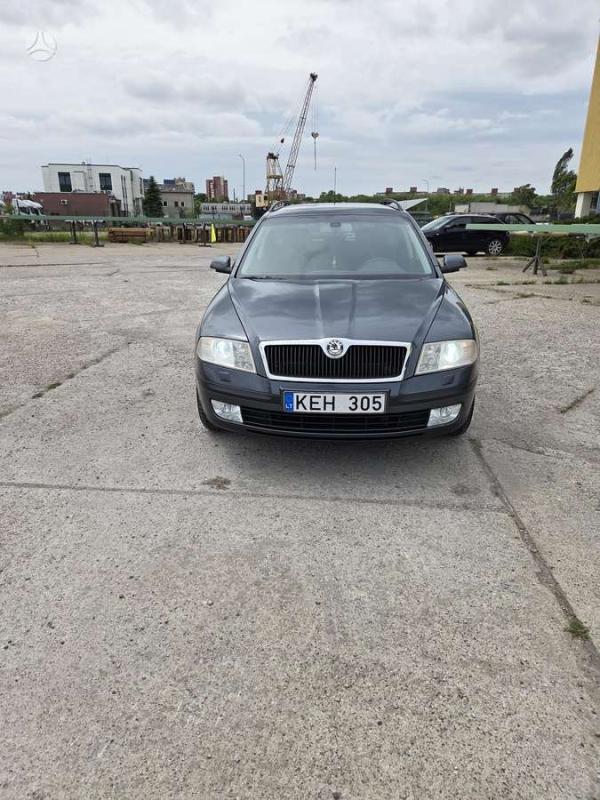 Grey Skoda Octavia 2007 in Klaipeda, with an engine capacity of 1.97 L and mileage of 280 thousand km for 1800 €, photo 4 on AUTOMOTO.COM.LV