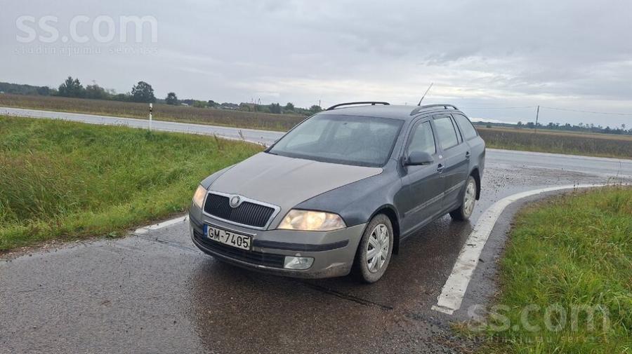 Pelēks Skoda Octavia 2007 Tukums, ar dzinēja tilpumu 2.00 L un nobraukumu 453 tūkst. km par 675 €, foto 1 vietnē AUTOMOTO.COM.LV