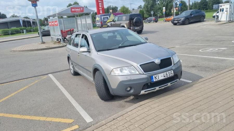Серый Шкода Октавия 2008 в Елгава, объемом двигателя 1.90 л и пробегом 435 тыс. км за 1200 €, фото 1 на AUTOMOTO.COM.LV