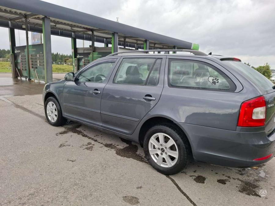 Grey Skoda Octavia 2009 in Utena, with an engine capacity of 1.90 L and mileage of 245 thousand km for 3850 €, photo 10 on AUTOMOTO.COM.LV