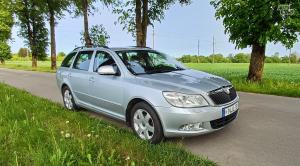 Pelēks Skoda Octavia 2010 Viļņa, ar dzinēja tilpumu 1.60 L un nobraukumu 304 tūkst. km par 3200 €, foto  vietnē AUTOMOTO.COM.LV