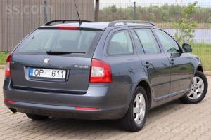 Grey Skoda Octavia 2010 in Riga, with an engine capacity of 1.60 L and mileage of 0 thousand km for 3450 €, photo 8 on AUTOMOTO.COM.LV