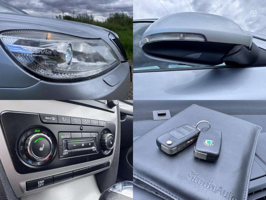 Grey Skoda Octavia 2010 in Kaunas, with an engine capacity of 1.39 L and mileage of 204 thousand km for 4250 €, photo 20 on AUTOMOTO.COM.LV