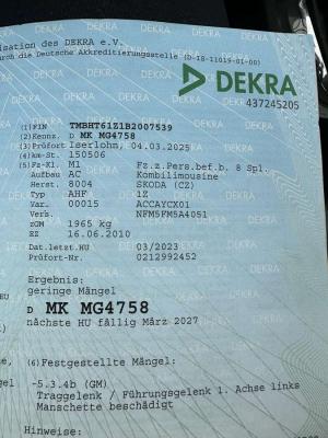 Серый Шкода Октавия 2010 в Шилуте, объемом двигателя 1.60 л и пробегом 155 тыс. км за 3950 €, фото 20 на AUTOMOTO.COM.LV