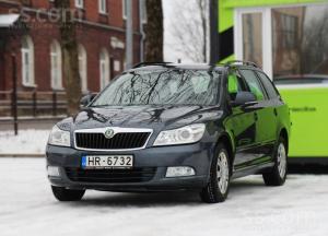 Grey Skoda Octavia 2011 in Rezekne, with an engine capacity of 1.90 L and mileage of 304 thousand km for 3495 €, photo  on AUTOMOTO.COM.LV