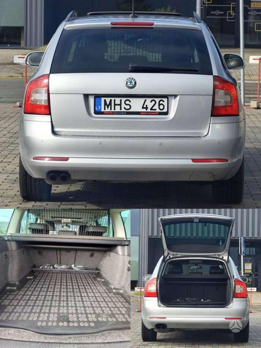 Grey Skoda Octavia 2012 in Siauliai, with an engine capacity of 2.00 L and mileage of 227 thousand km for 6700 €, photo 28 on AUTOMOTO.COM.LV