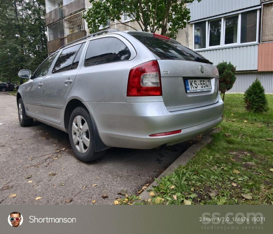 Серый Шкода Октавия 2012 в Рига, объемом двигателя 1.60 л и пробегом 266 тыс. км за 4200 €, фото 5 на AUTOMOTO.COM.LV