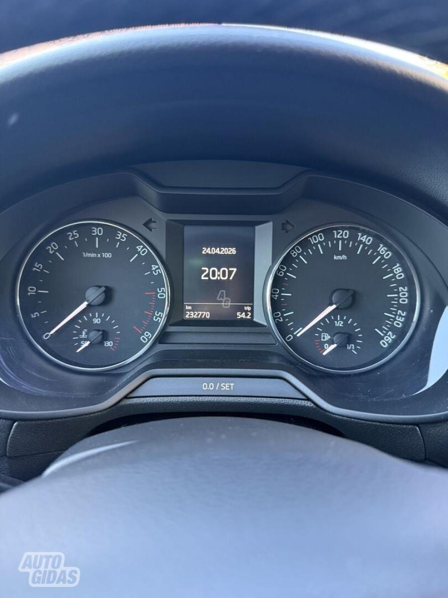 Grey Skoda Octavia 2013 in Gargzdai, with an engine capacity of 1.60 L and mileage of 233 thousand km for 4800 €, photo 17 on AUTOMOTO.COM.LV