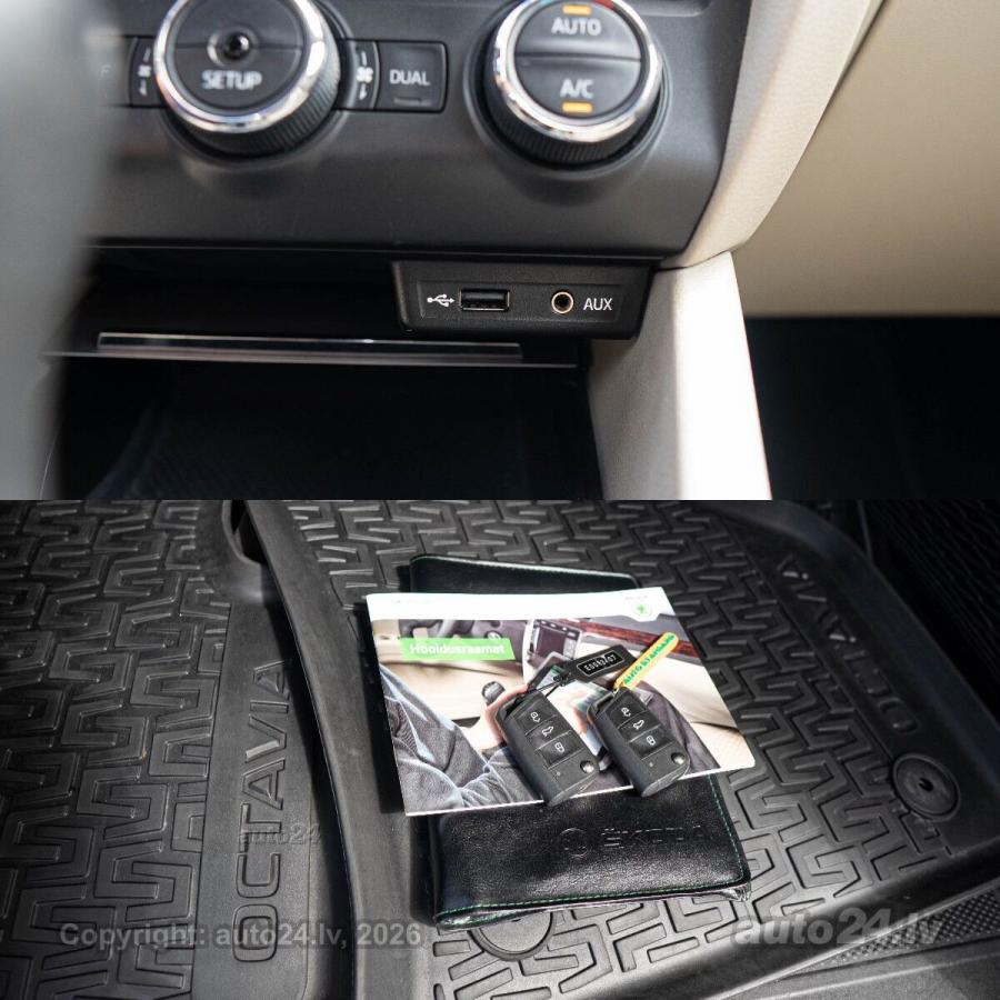 Grey Skoda Octavia 2013 in Tartu, with an engine capacity of 1.40 L and mileage of 157 thousand km for 7400 €, photo 25 on AUTOMOTO.COM.LV