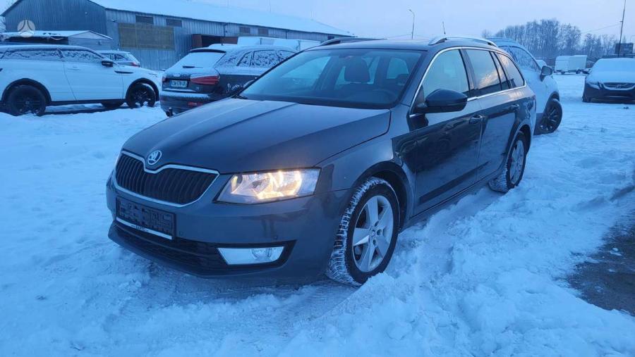 Grey Skoda Octavia 2014 in Siauliai, with an engine capacity of 1.60 L and mileage of 250 thousand km for 5150 €, photo 1 on AUTOMOTO.COM.LV