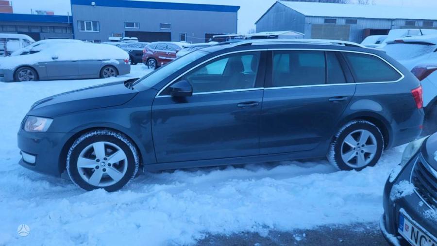 Grey Skoda Octavia 2014 in Siauliai, with an engine capacity of 1.60 L and mileage of 250 thousand km for 5150 €, photo 6 on AUTOMOTO.COM.LV