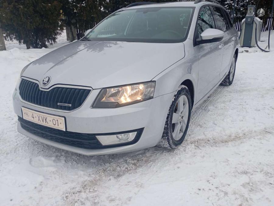 Pelēks Skoda Octavia 2014 Tauragė, ar dzinēja tilpumu 1.60 L un nobraukumu 192 tūkst. km par 5750 €, foto 2 vietnē AUTOMOTO.COM.LV