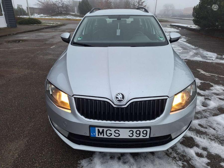 Pelēks Skoda Octavia 2014 Telšiai, ar dzinēja tilpumu 1.60 L un nobraukumu 295 tūkst. km par 5699 €, foto 7 vietnē AUTOMOTO.COM.LV