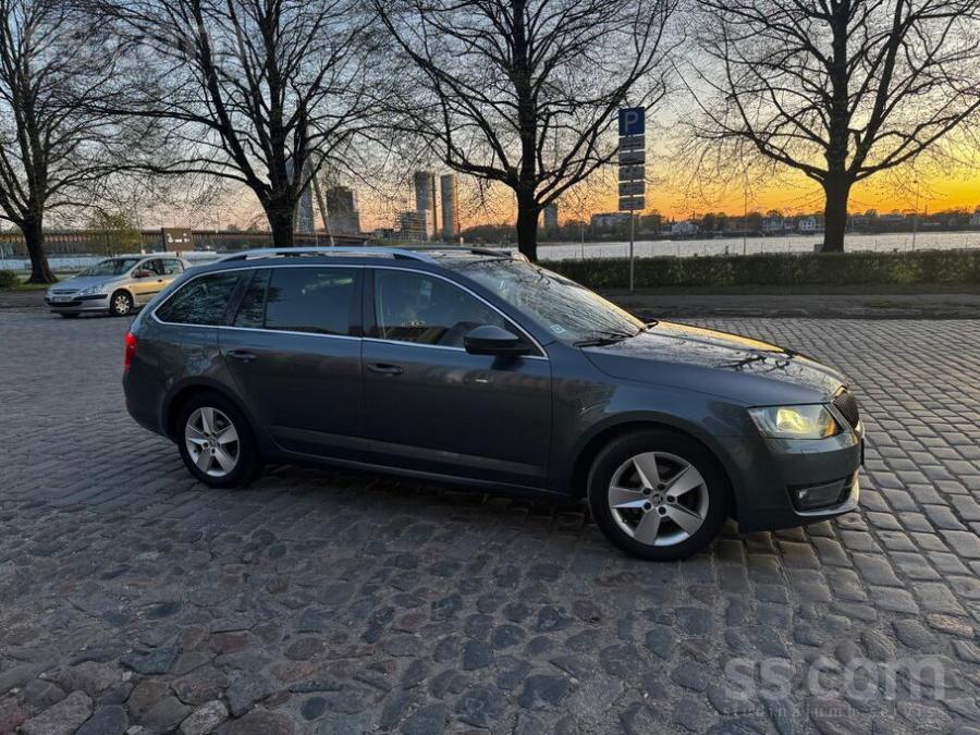 Grey Skoda Octavia 2014 in Riga, with an engine capacity of 1.60 L and mileage of 258 thousand km for 6500 €, photo 1 on AUTOMOTO.COM.LV