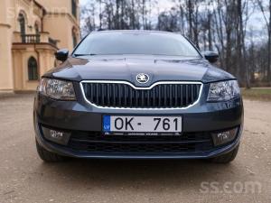 Grey Skoda Octavia 2014 in Preili, with an engine capacity of 2.00 L and mileage of 251 thousand km for 8490 €, photo 8 on AUTOMOTO.COM.LV