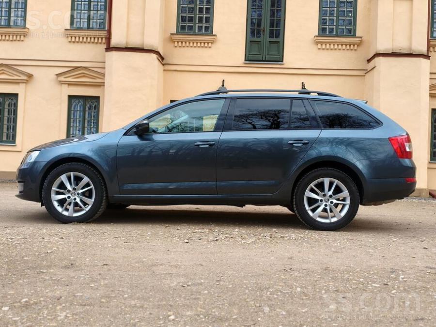 Grey Skoda Octavia 2014 in Preili, with an engine capacity of 2.00 L and mileage of 251 thousand km for 8490 €, photo 12 on AUTOMOTO.COM.LV