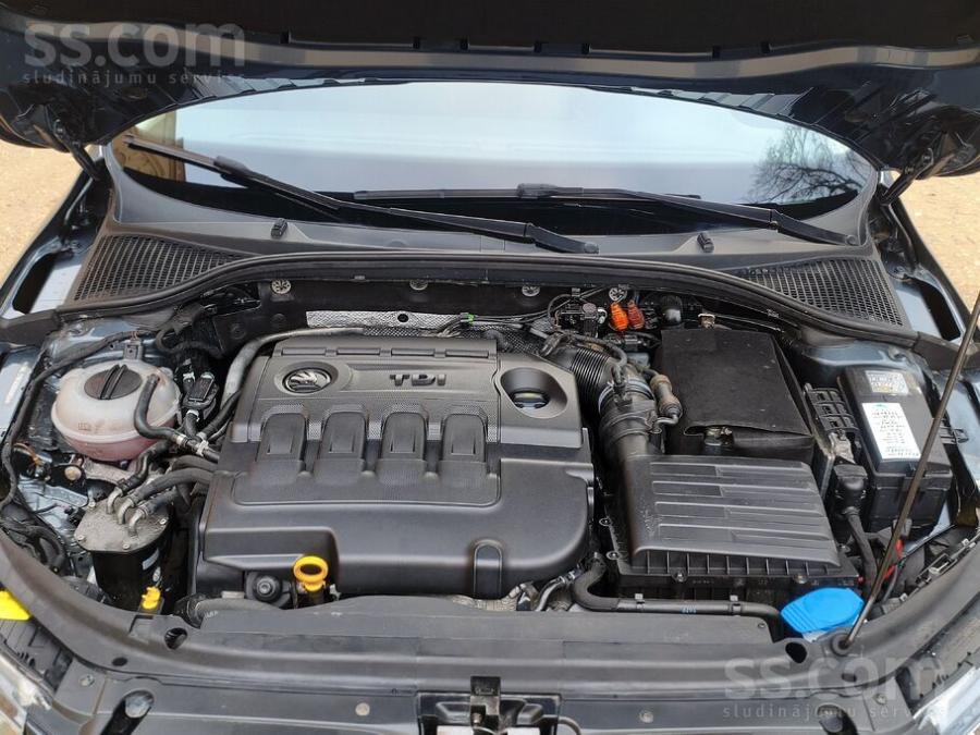 Grey Skoda Octavia 2014 in Preili, with an engine capacity of 2.00 L and mileage of 251 thousand km for 8490 €, photo 13 on AUTOMOTO.COM.LV