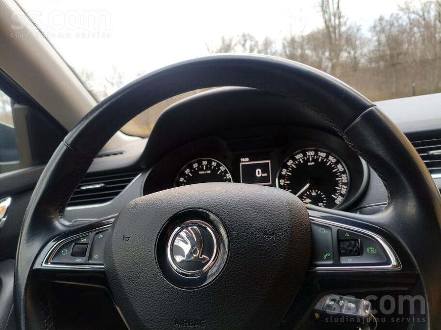 Grey Skoda Octavia 2014 in Preili, with an engine capacity of 2.00 L and mileage of 251 thousand km for 8490 €, photo 35 on AUTOMOTO.COM.LV