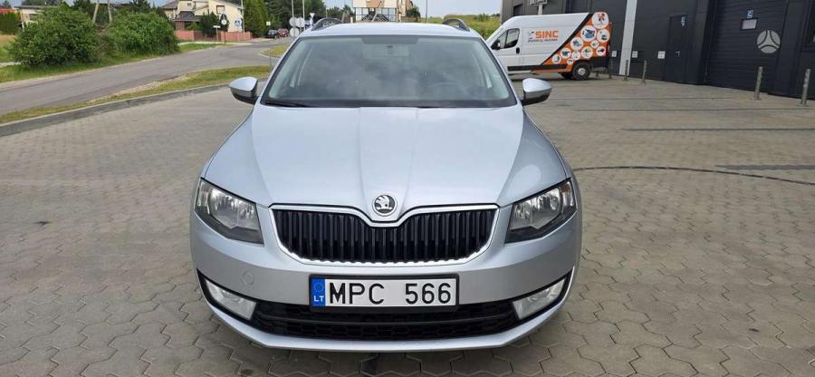 Pelēks Skoda Octavia 2014 Viļņa, ar dzinēja tilpumu 1.97 L un nobraukumu 245 tūkst. km par 6700 €, foto 3 vietnē AUTOMOTO.COM.LV