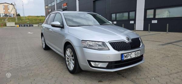 Grey Skoda Octavia 2014 in Vilnius, with an engine capacity of 1.97 L and mileage of 245 thousand km for 6700 €, photo 8 on AUTOMOTO.COM.LV