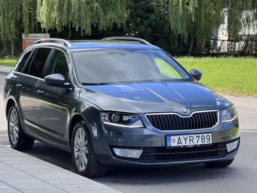 Pelēks Skoda Octavia 2014 Viļņa, ar dzinēja tilpumu 1.60 L un nobraukumu 298 tūkst. km par 5650 €, foto 4 vietnē AUTOMOTO.COM.LV