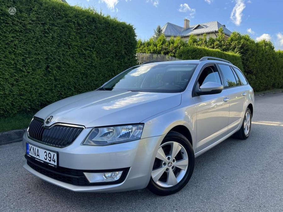Pelēks Skoda Octavia 2014 Viļņa, ar dzinēja tilpumu 1.60 L un nobraukumu 300 tūkst. km par 4250 €, foto 1 vietnē AUTOMOTO.COM.LV