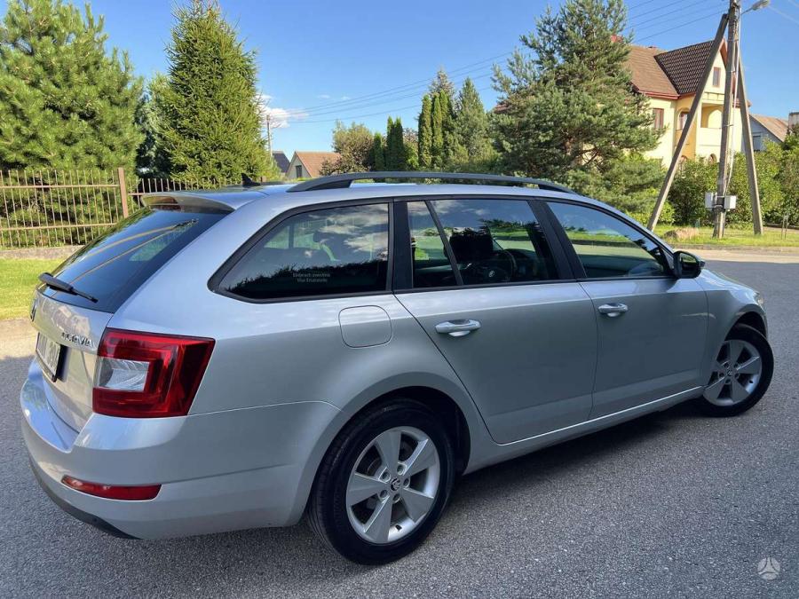 Pelēks Skoda Octavia 2014 Viļņa, ar dzinēja tilpumu 1.60 L un nobraukumu 300 tūkst. km par 4250 €, foto 5 vietnē AUTOMOTO.COM.LV