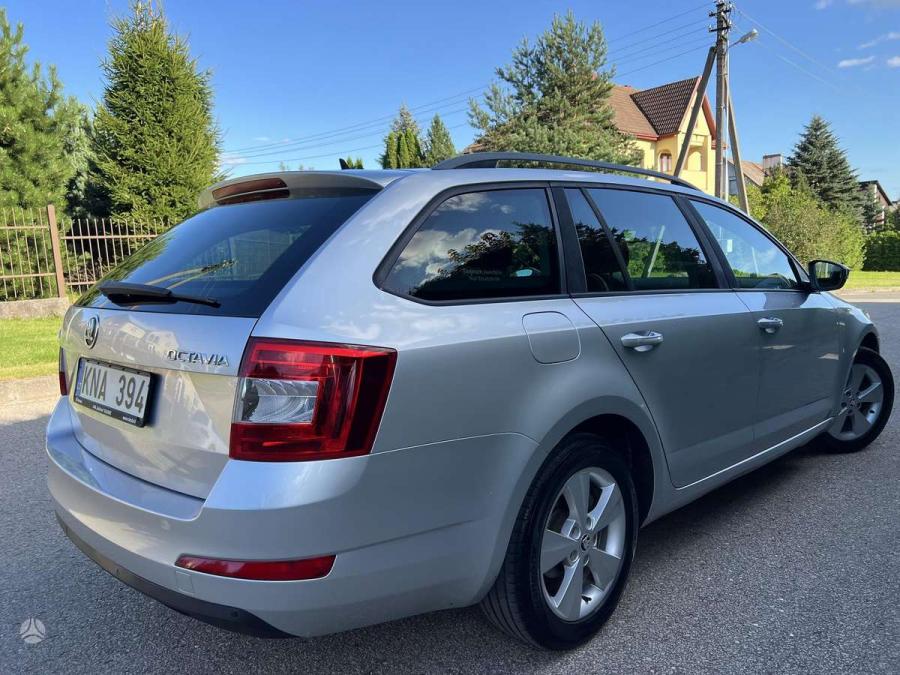 Pelēks Skoda Octavia 2014 Viļņa, ar dzinēja tilpumu 1.60 L un nobraukumu 300 tūkst. km par 4250 €, foto 6 vietnē AUTOMOTO.COM.LV