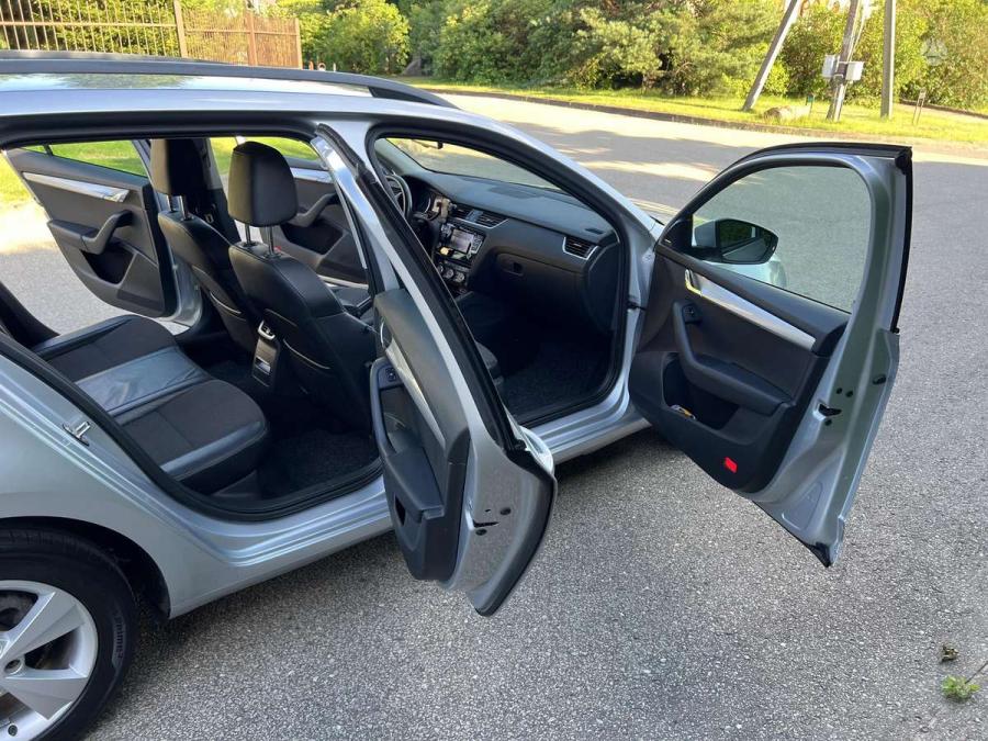 Pelēks Skoda Octavia 2014 Viļņa, ar dzinēja tilpumu 1.60 L un nobraukumu 300 tūkst. km par 4250 €, foto 17 vietnē AUTOMOTO.COM.LV